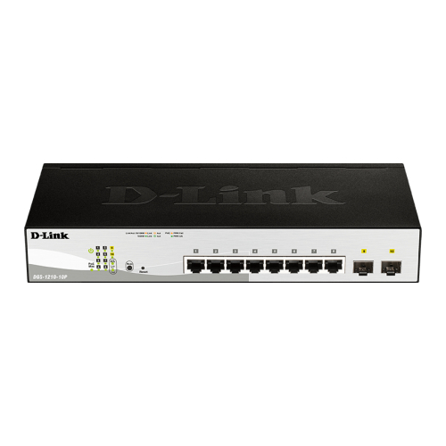 D-Link DGS-1210-10P/E switch 8-portni