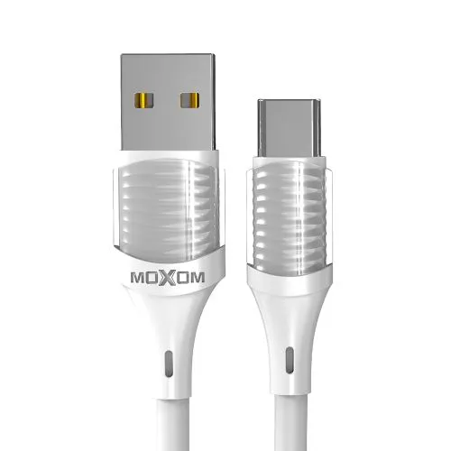 USB data kabl Moxom MX-CB109 3A Type C 1m beli (MS)