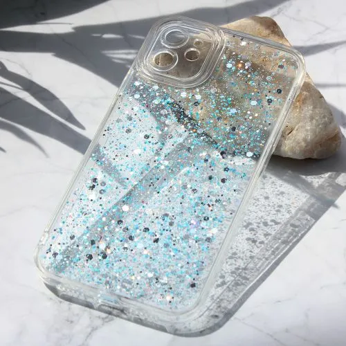 Futrola - maska Glitter za iPhone 11 6.1 plava