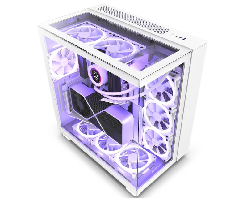 NZXT H9 Elite kućište belo