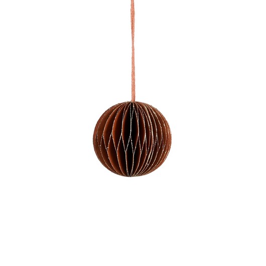 NG dekoracija - HANGING PAPER BALL 8cm 1137198 - Terra - EDL