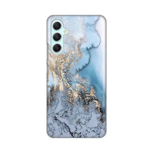 Silikonska futrola - maska print za Samsung A346 Galaxy A34 5G 5G Blue Gold Marble