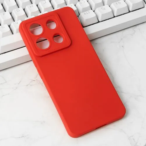 Futrola - maska Silikon Pro Camera za Xiaomi Redmi Note 13 Pro 5G (EU) crvena