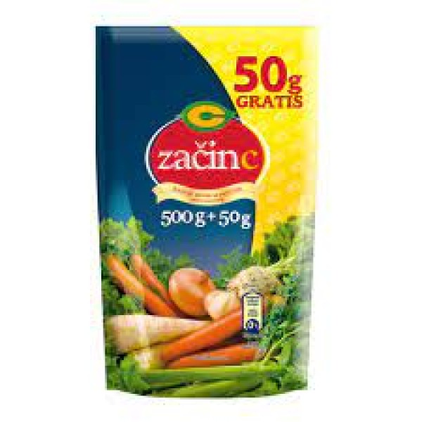 Zacin c 500g+50g gratis