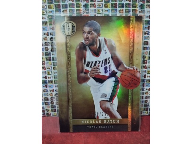 Panini Gold Standard 2011/2012 - Nicolas Batum/299