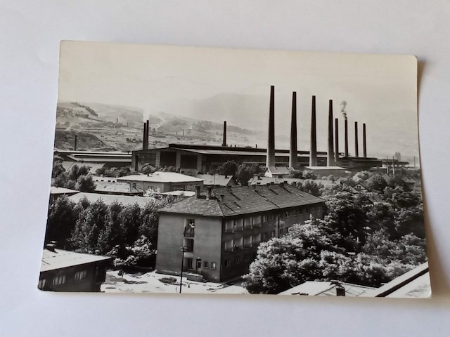 Zenica - Fabrički Dimnjaci - Bosna - Putovala 1965.g