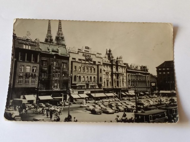 Zagreb - Automobili - Tramvaj - Franck - Hrvatska