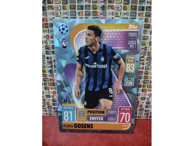 Match Attax Extra 2021/22 - CRYSTAL PARALLEL - POS 4