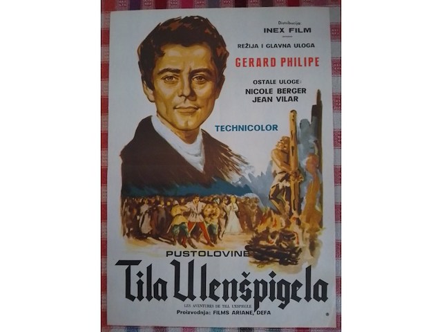 plakat PUSTOLOVINE TILA ULENŠPIGELA