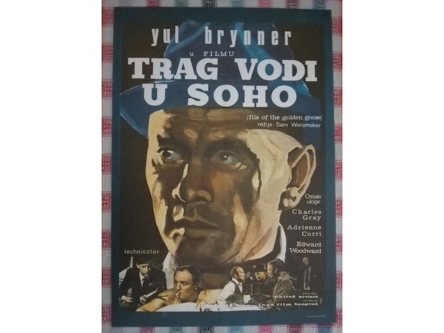 plakat TRAG VODI U SOHO