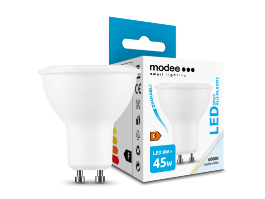 Modee Lighting LED sijalica 6W GU10 110° 6000K (550 lumen) dimabilna