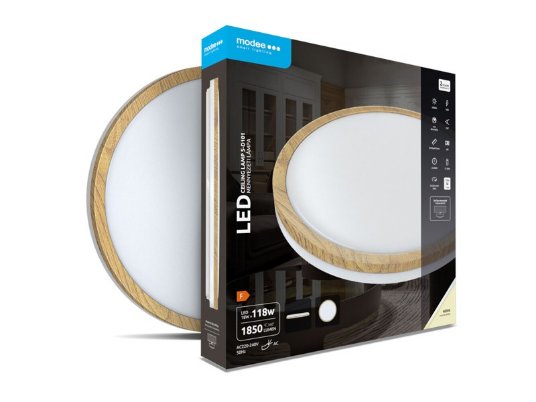 Modee LED plafonjera S-D101 18W 4000K (1850 lumen) wood