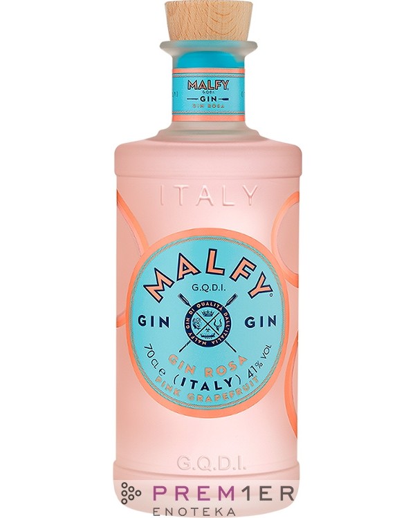 Malfy Rosa Pink Grapefruit Gin 0.70l - GRATIS ČAŠA