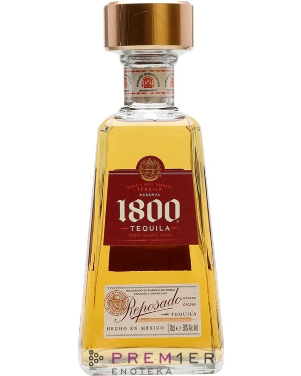 1800 Reposado Tequila 100% Blue Weber Agave 0.70l