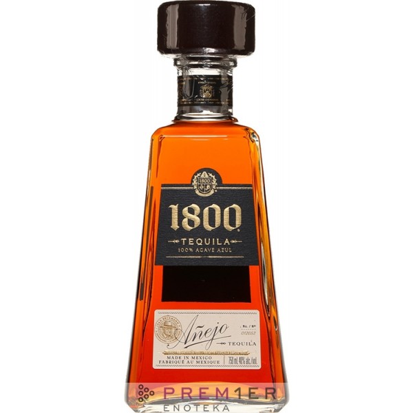 1800 Anejo Tequila 100% Blue Weber Agave 0.70l
