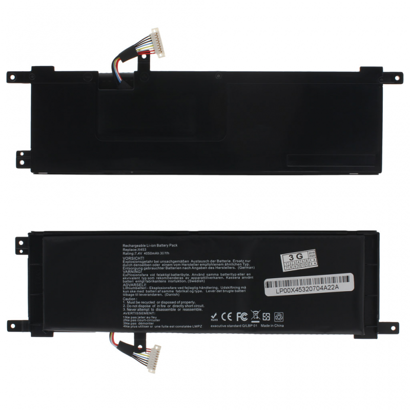 BATERIJA ZA LAPTOP ASUS X453 7.4V 4050MAH HQ2200