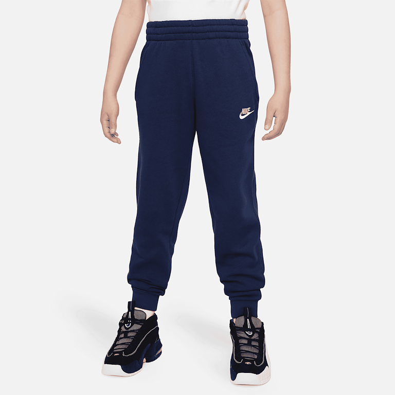 Nike K NSW CLUB FLC JGGR LBR, dečje pantalone, plava