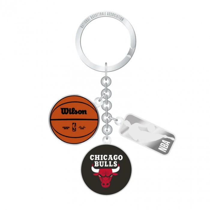 Chicago Bulls Charm Keychain privezak