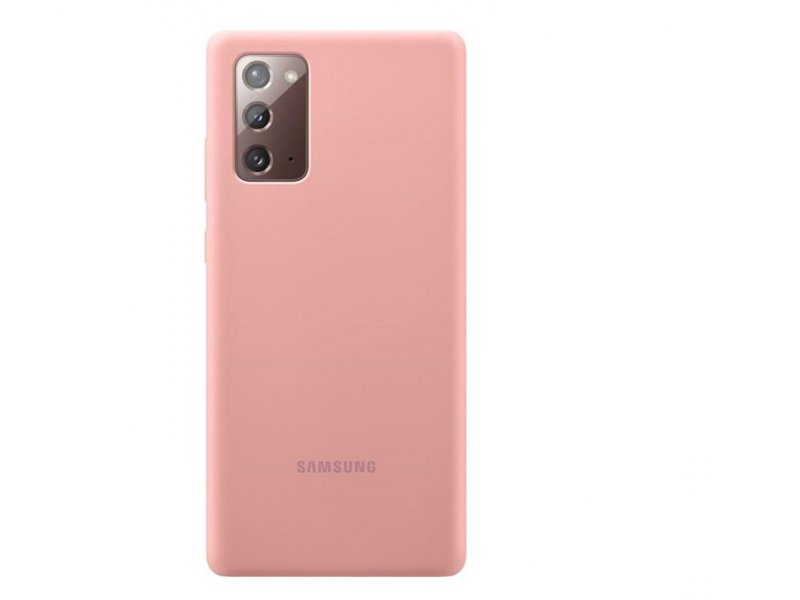 SAMSUNG SILIKONSKA FUTROLA NOTE 20 BRONZANA