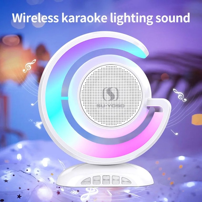 Lampa Bluetooth zvučnik sa bezicnim mikrofonom