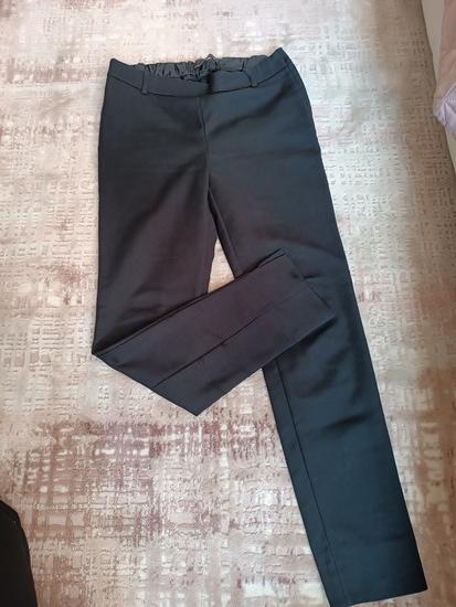 Zara crne pantalone s