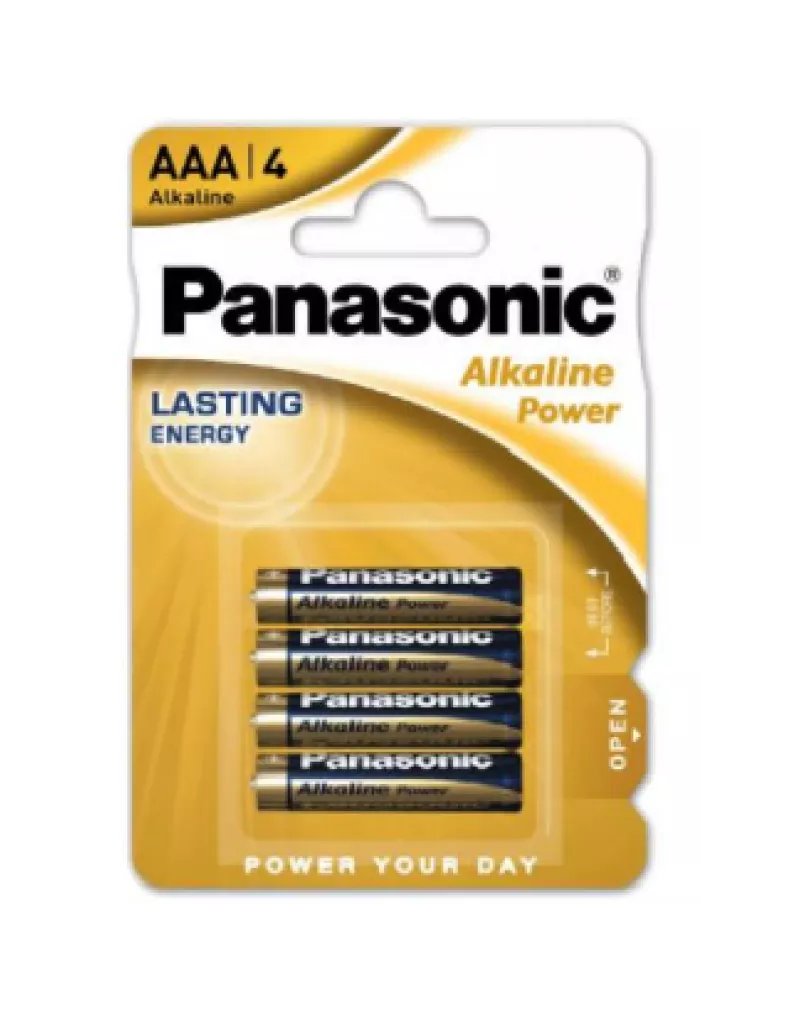 Baterija Panasonic LR03-4-PA alkalna