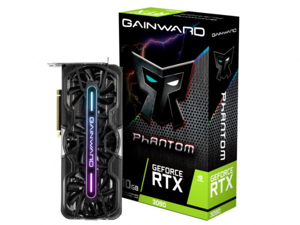 Gainward Grafička karta RTX3080 Phantom+ 10GB GDDR6 X320bit (2881)