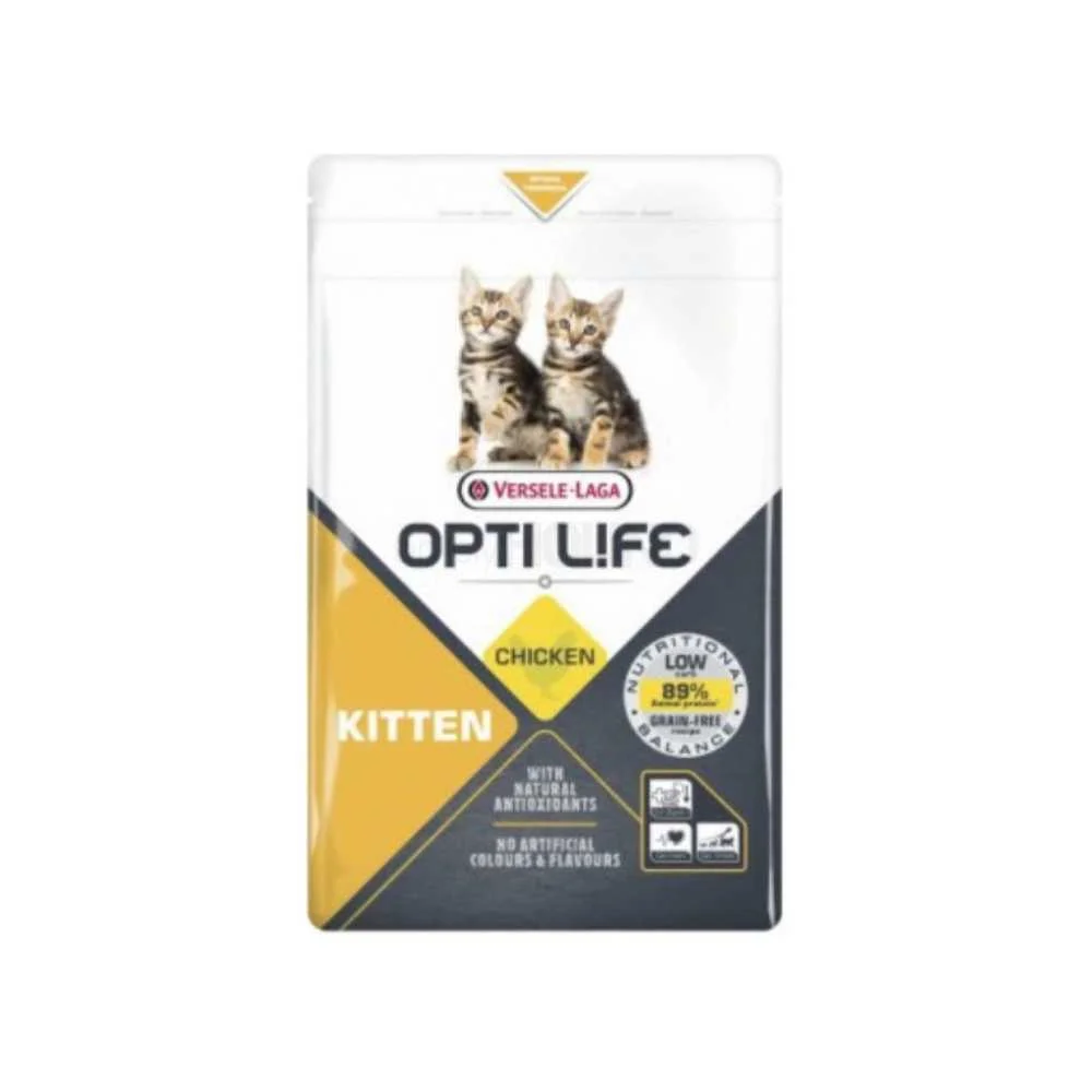 Opti Life hrana za mačke Kitten - Piletina 1kg