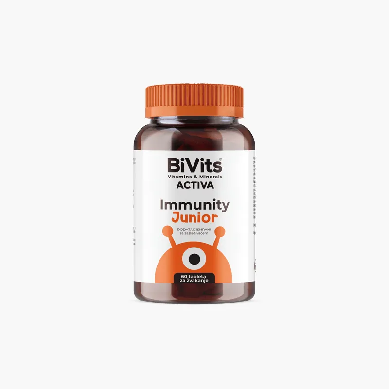 BiVits Immunity Junior 60 tableta za žvakanje
