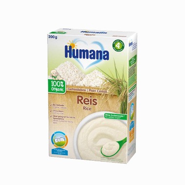 Humana organska instant kaša bez mleka sa pirinčem 200g