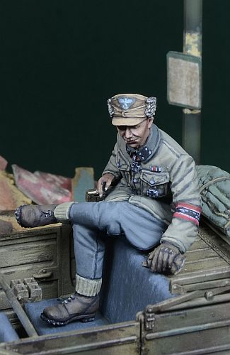 D-DAY miniature studio 35230 Volkssturm Officer 1944-45