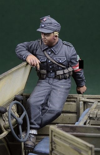 D-DAY miniature studio 35234 Hitlerjugend Boy, Germany 1945