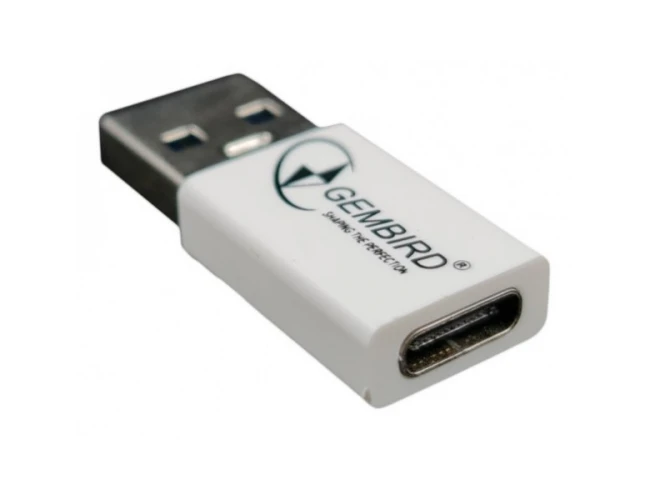 Gembird CCP-USB3-AMCM-OM adapter 3.1 USB A (muški) na USB C (ženski) beli