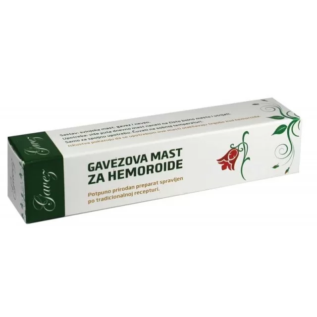 Gavezova mast za hemoroide 40ml