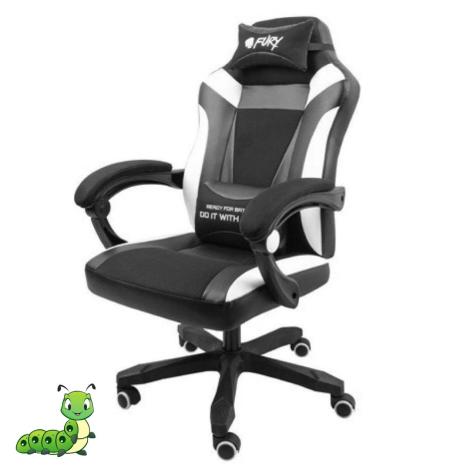 Gaming fotelja Fury Avenger M+ Crno Bela