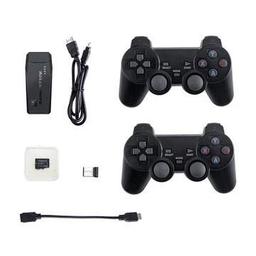 Y3 LITE VIDEO GAME CONSOLE HD CLASSIC GAMES CONSOLE DUAL 2.4G WIRELESS CONTROLLERS CONNECT TV PLUG AND PLAY VIDEO GAME STICK BUILT-IN 3000 GAMES - 32G