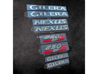 3D stikeri - GILERA Nexus 250ie Stikeri komplet - 2302