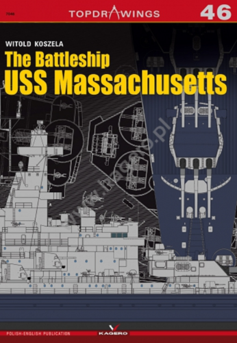 Kagero TD-7046 The Battleship Massachusetts
