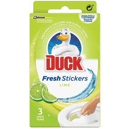 Duck fresh stiker LIME WC osveživač 3x9g