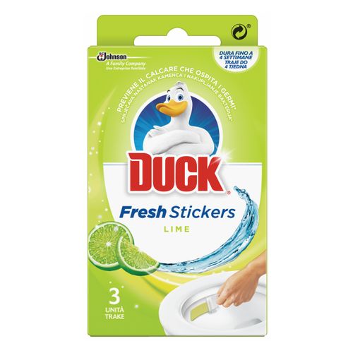 Duck fresh stiker LIME WC osveživač 3x9g