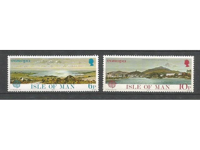 Isle of Man 1977. EVROPA CEPT cista serija