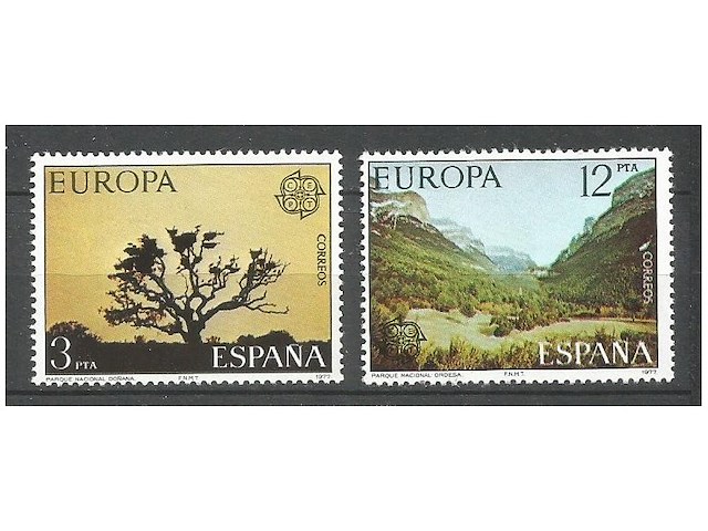 Spanija 1977. EVROPA CEPT cista serija