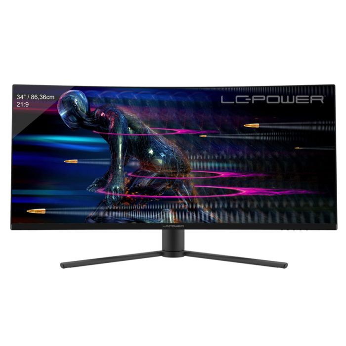 LC Power LC-M34-UWQHD-165-C VA zakrivljeni gejmerski monitor 34"