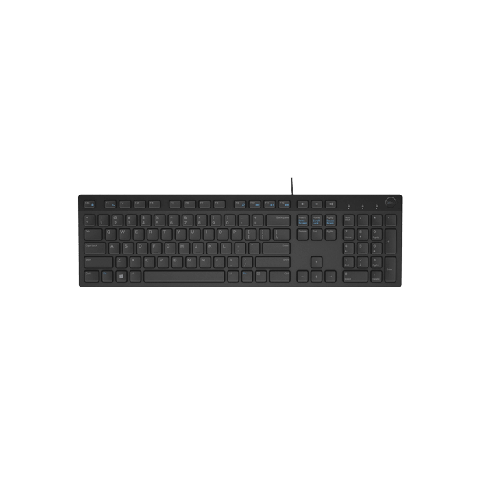 DELL žična tastatura KB216 (Crna) EN (US), 105 tastera
