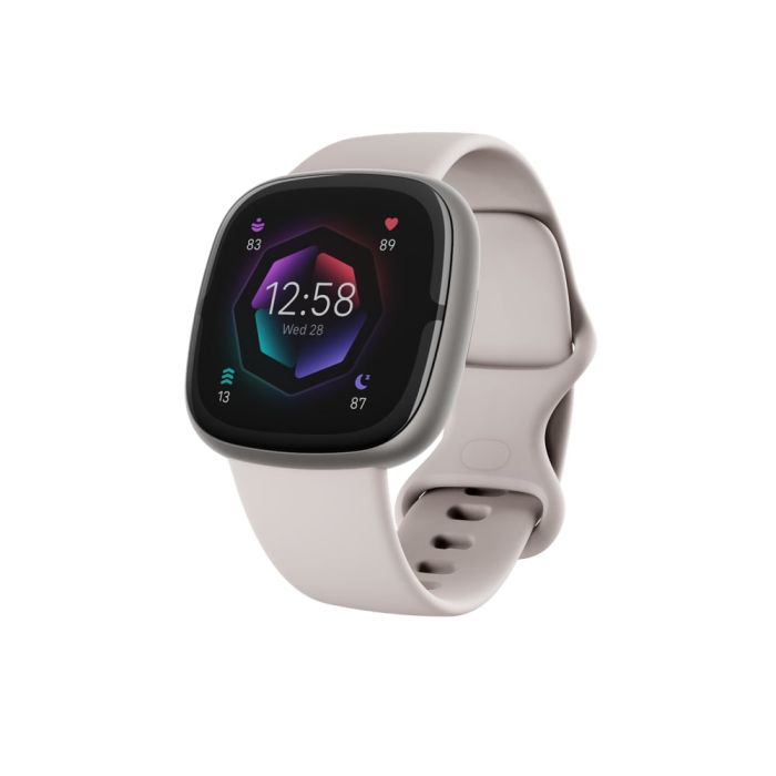 FITBIT Sense 2 Lunar White Pametni sat