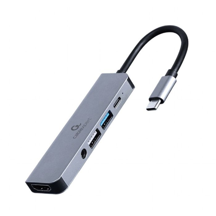 Gembird Cablexpert (A-CM-COMBO5-02) USB Tip-C 5u1 USB HUB