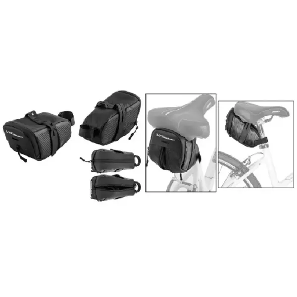 VIT COMP Torbica za ispod sedišta 600D/PVC LEATHER 2022 Crna