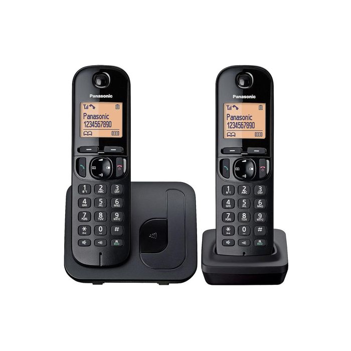 PANASONIC KX-TGC212FXB Duo (Crna) Bežični telefon