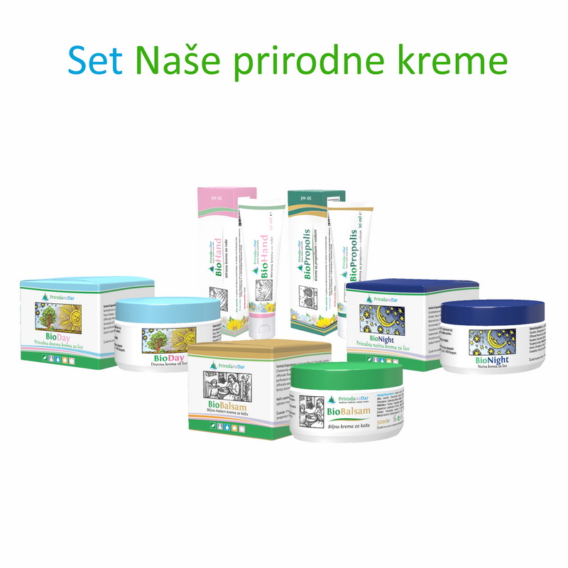 Set Naše prirodne kreme
SET NAŠIH KREMA