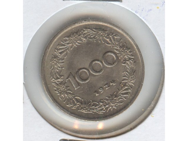 Austrija 1000 Kronen 1924 aUNC